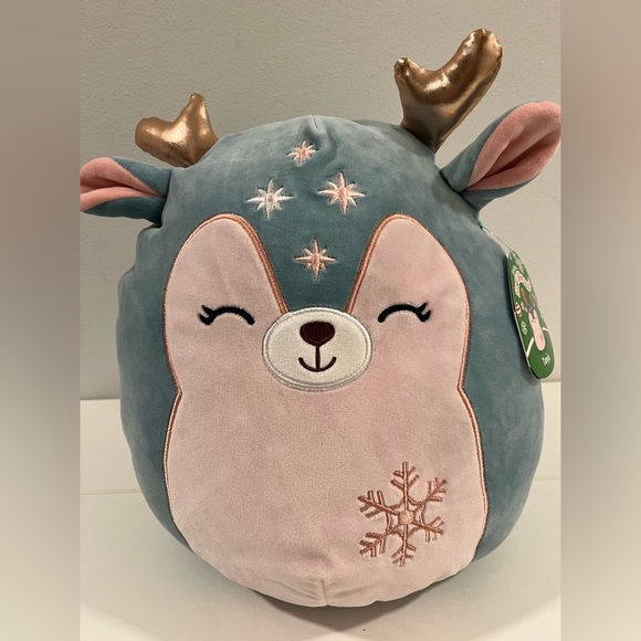 Squishmallows | Toys | Nwt Squishmallows 2 Tanja Christmas Deer | Poshmark